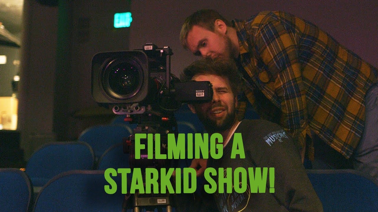 Filming a Starkid show! - YouTube