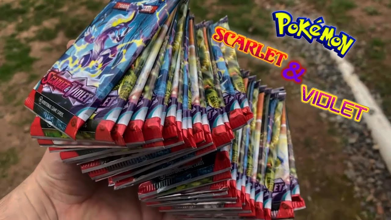 Opening 36 packs of Scarlet and Violet booster packs (Pokémon) - YouTube