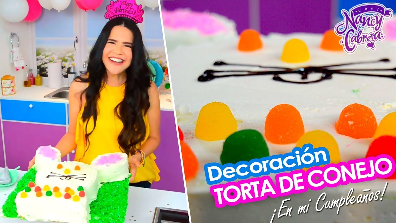 Torta de Conejo ¡para celebrar mi cumpleaños! - YouTube