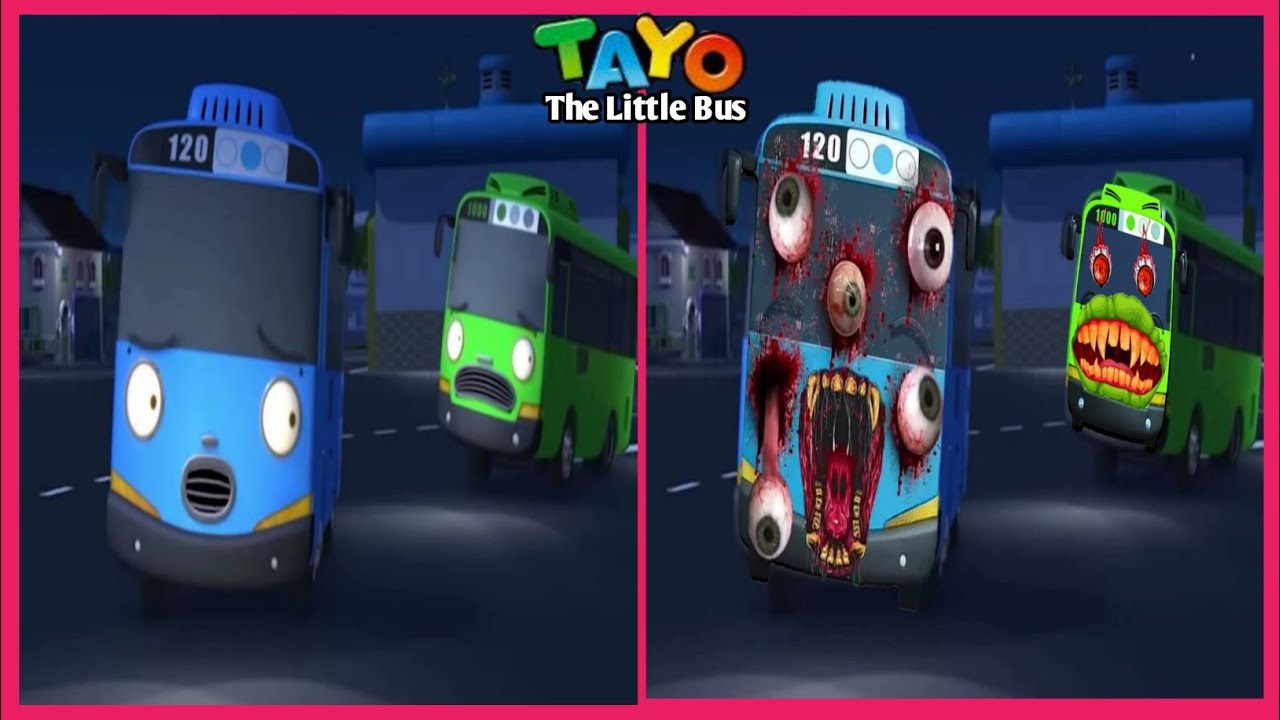 Little Bus Tayo, Rogi Cartoon superstar Zombie/ Tebak Gambar the Little ...