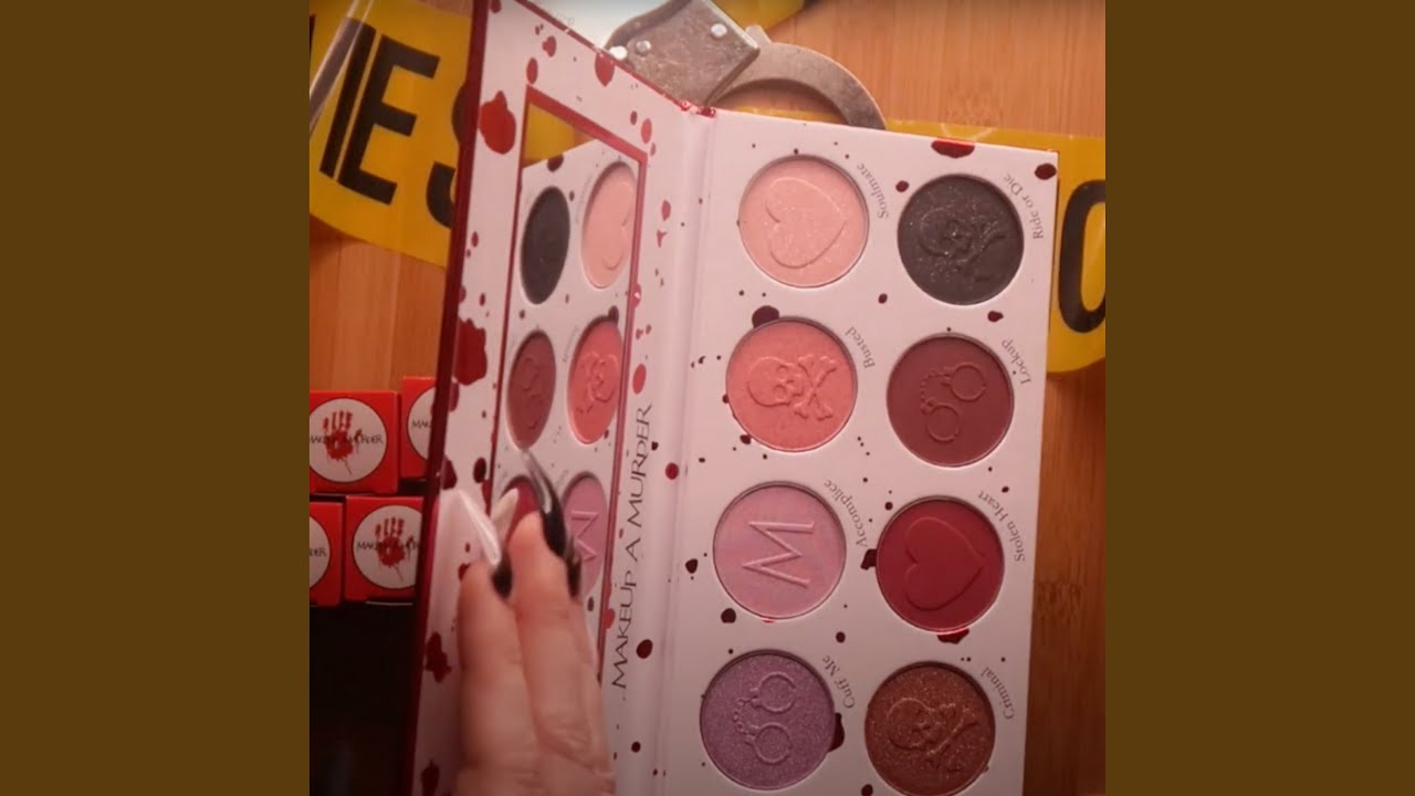 Crime-Themed Makeup Pt.1 - YouTube