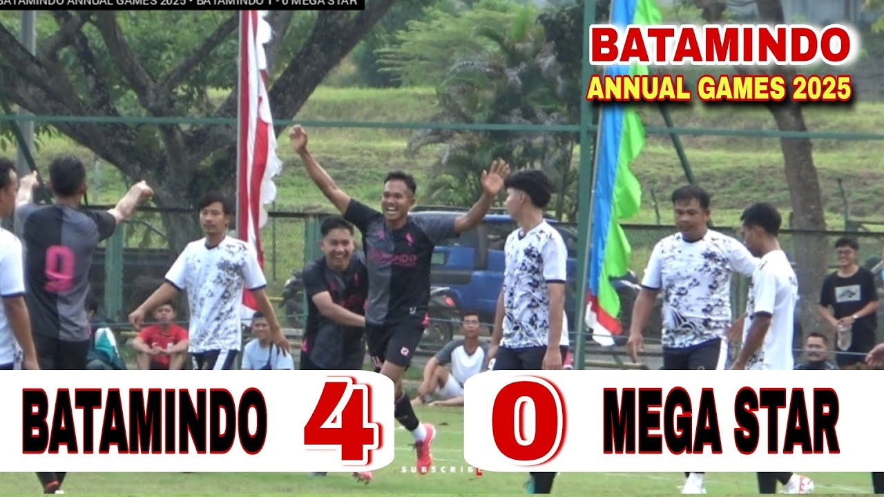 BATAMINDO ANNUAL GAMES 2025 • 16 BESAR • BATAMINDO VS MEGA STAR • ALL ...