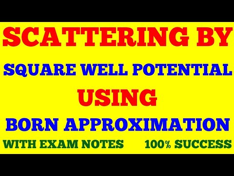 SCATTERING BY AN ATTRACTIVE SQUARE WELL POTENTIAL USING BORN ...