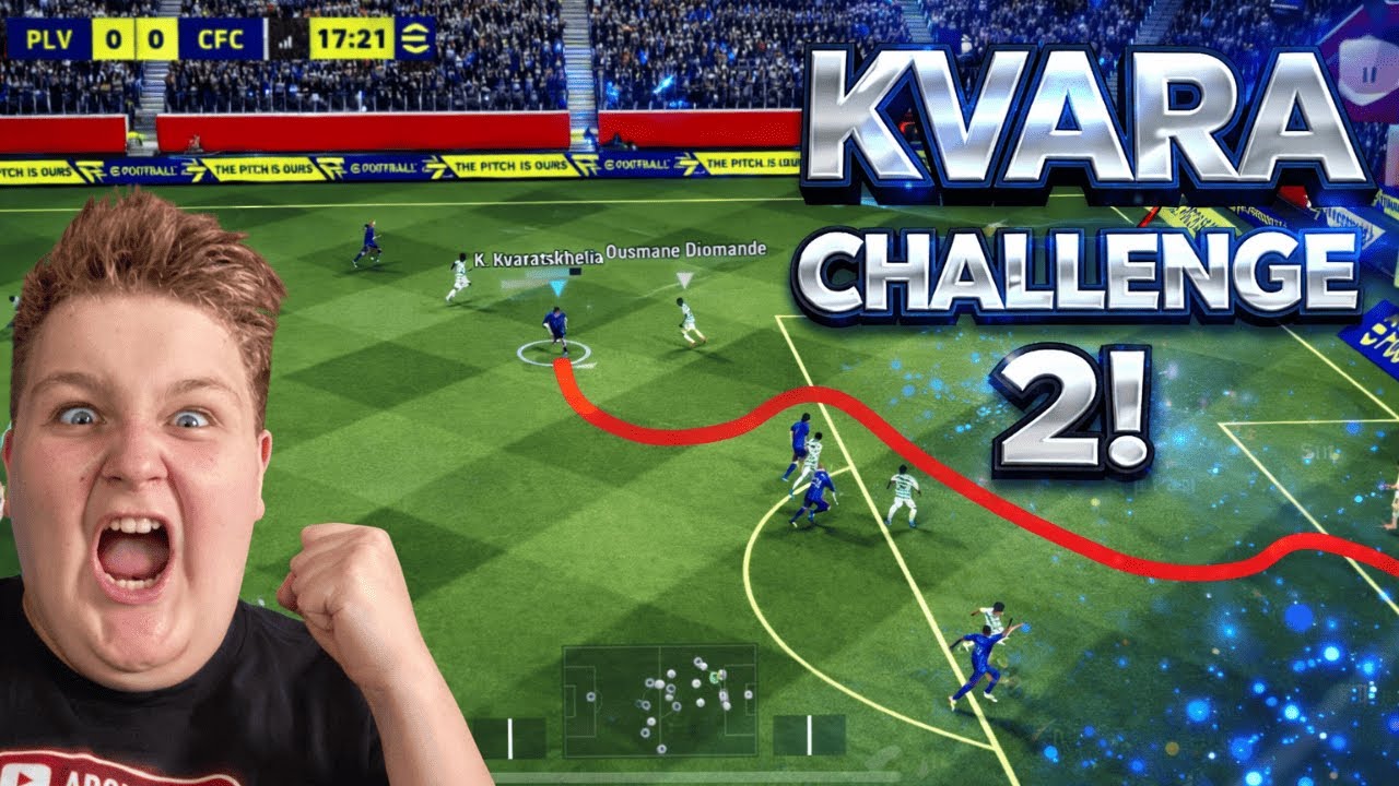 eFootball 2026 KVARA BOMBA CHALLENGE 2! ⚽️🔥 BU GOLÜ ATMAK İMKANSIZDI ...