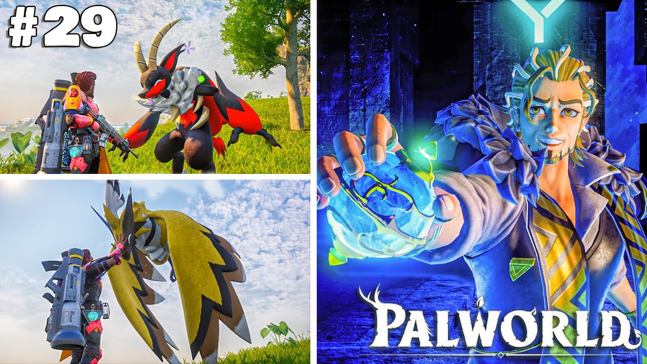 I DEFEAT THE TOWER BOSS *MARCUS & FALERIS* | PALWORLD GAMEPLAY #29 ...