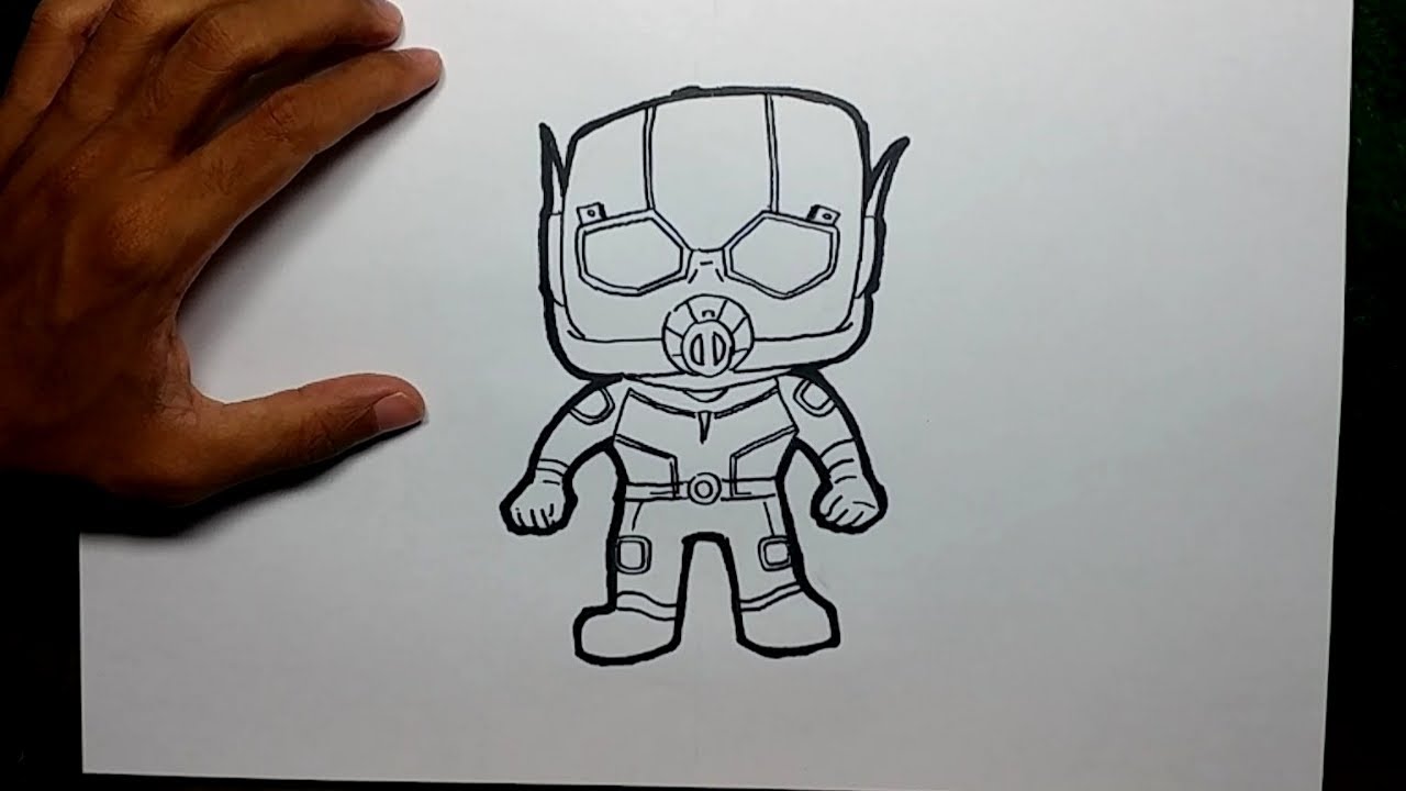How to Draw Ant Man | Easy to Draw - YouTube