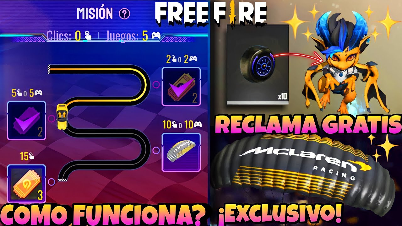 COMO OBTENER el PARACAÍDAS EXCLUSIVO de MCLAREN🤯OBTÉN DRAGÓN MCLAREN ...