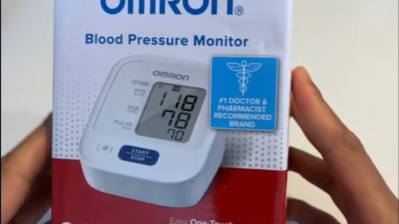 Omron 3 Series Blood Pressure Monitor How To Use YouTube