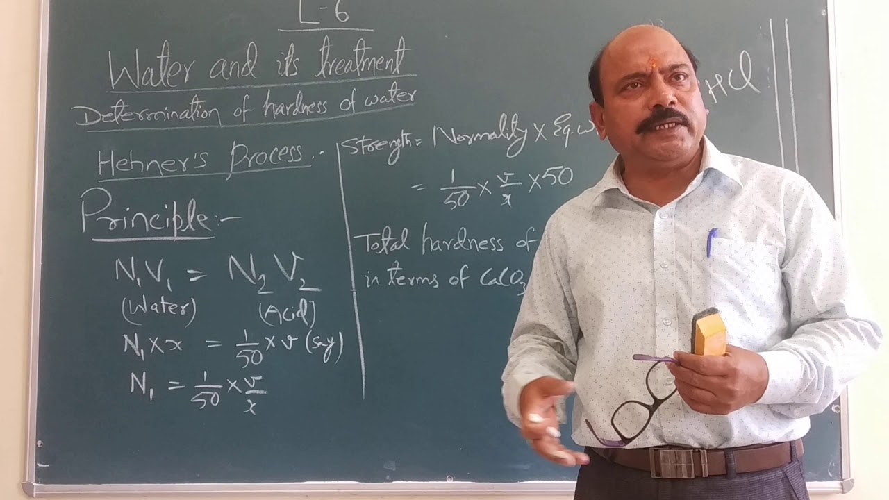L6 Hehner's method for Hardness determination, Numerical (Water ...