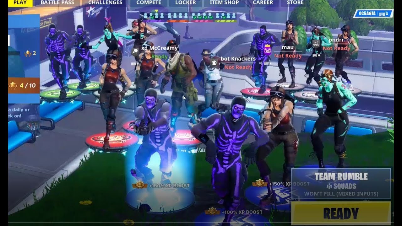 i played with MCCREAMY and *16 OG SKINS*... - YouTube