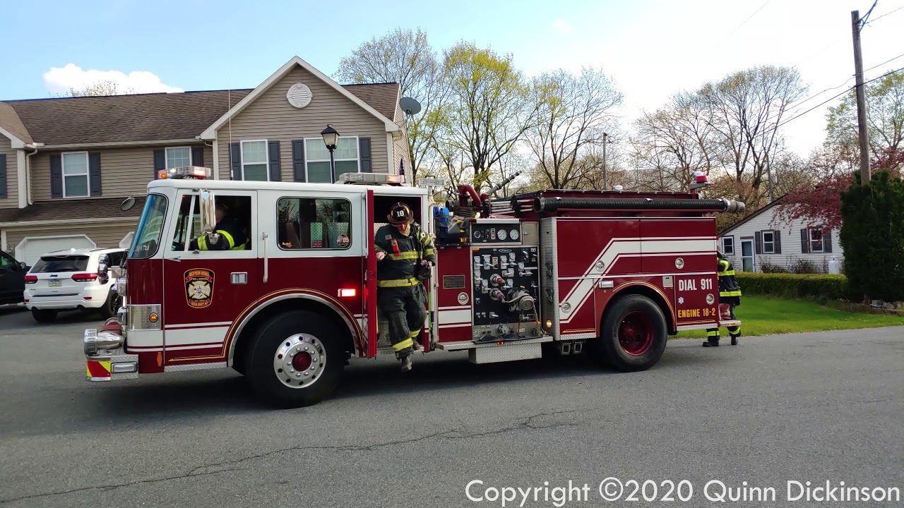 On Scene at a Structure Fire - Sinking Spring, PA - YouTube