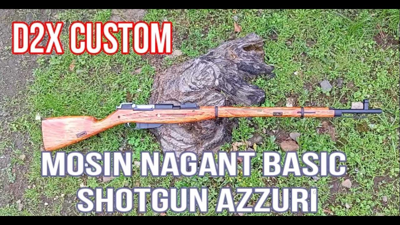 MOSIN NAGANT Basic Shotgun Azzuri, Review Unit - YouTube