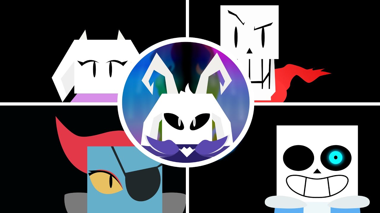 Geometry Dash - RD Undertale [ALL BOSSES] - YouTube