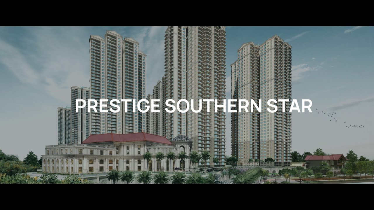 Prestige southern star | 1,2,3 & 4 BHK #Prestigesouthernstar | Starts ...