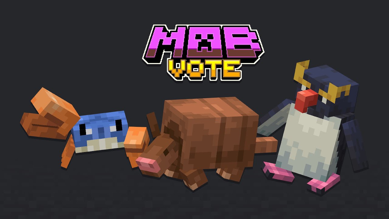 Why Armadillo MUST WIN The Minecraft Mob Vote.... - YouTube