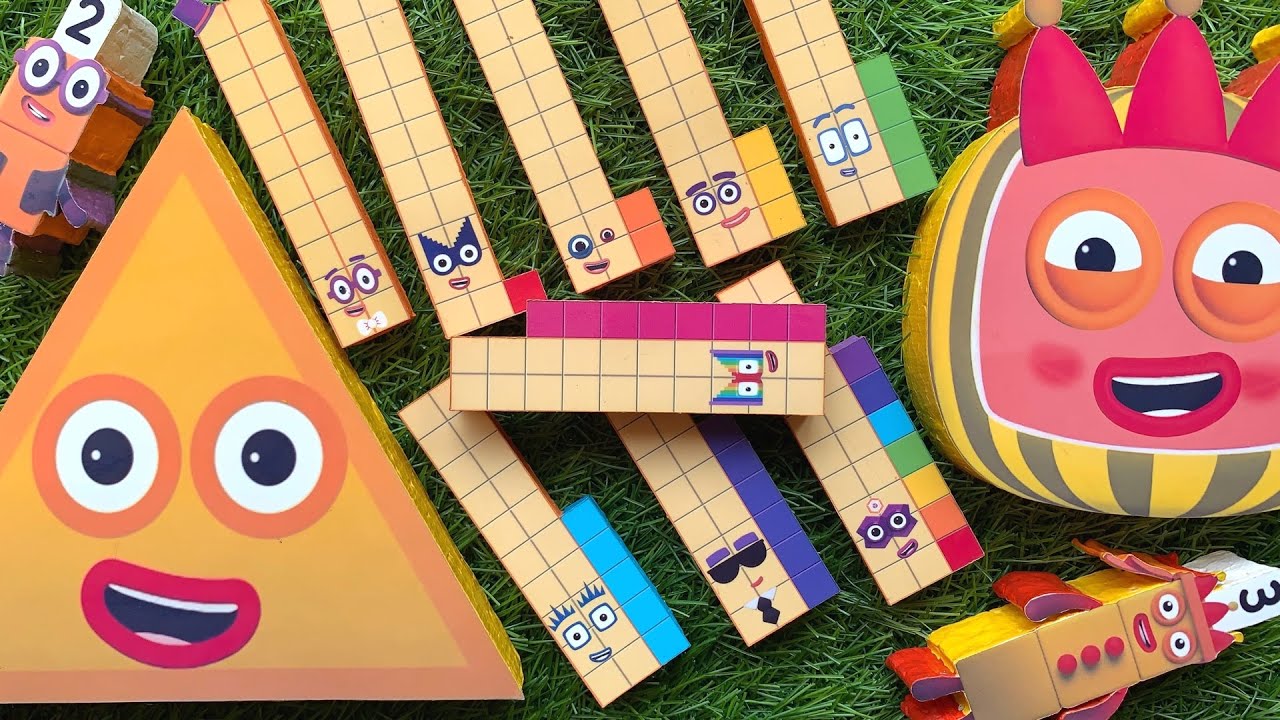 Looking for Numberblocks NEW 5 245 Puzzle Tetris Space ASMR ...