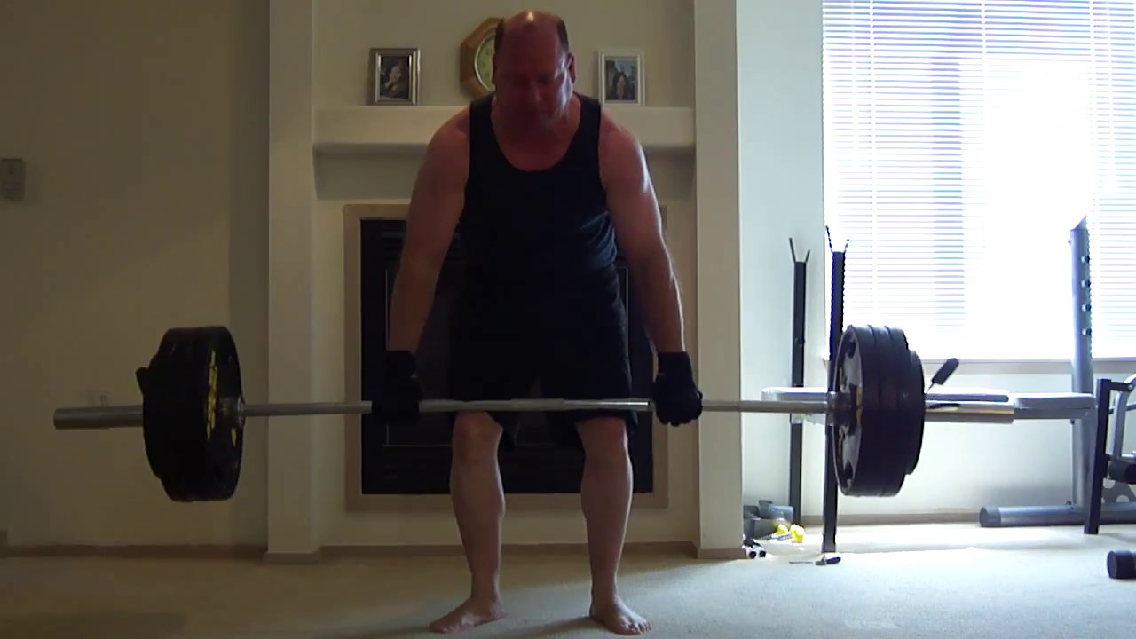 Deadlift 360 lbs. at bodyweight 182 lbs. - YouTube