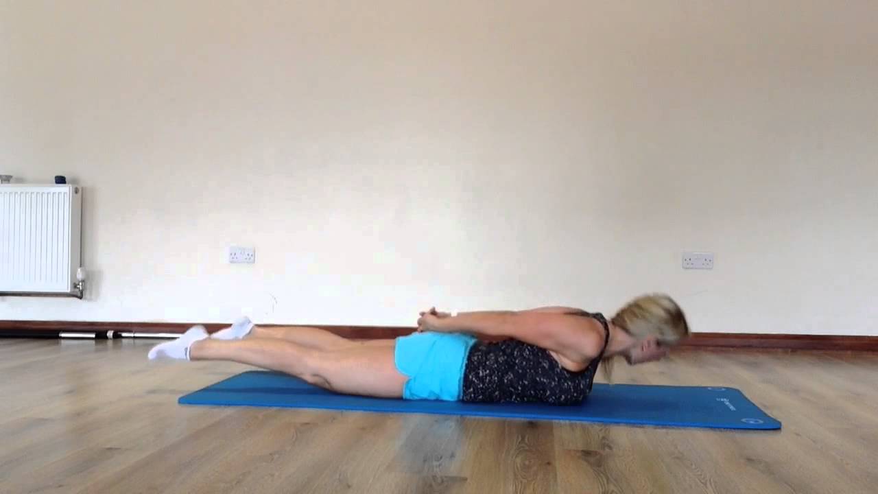 30 Day Pilates Challenge - Day 29 Double Leg Kick - YouTube