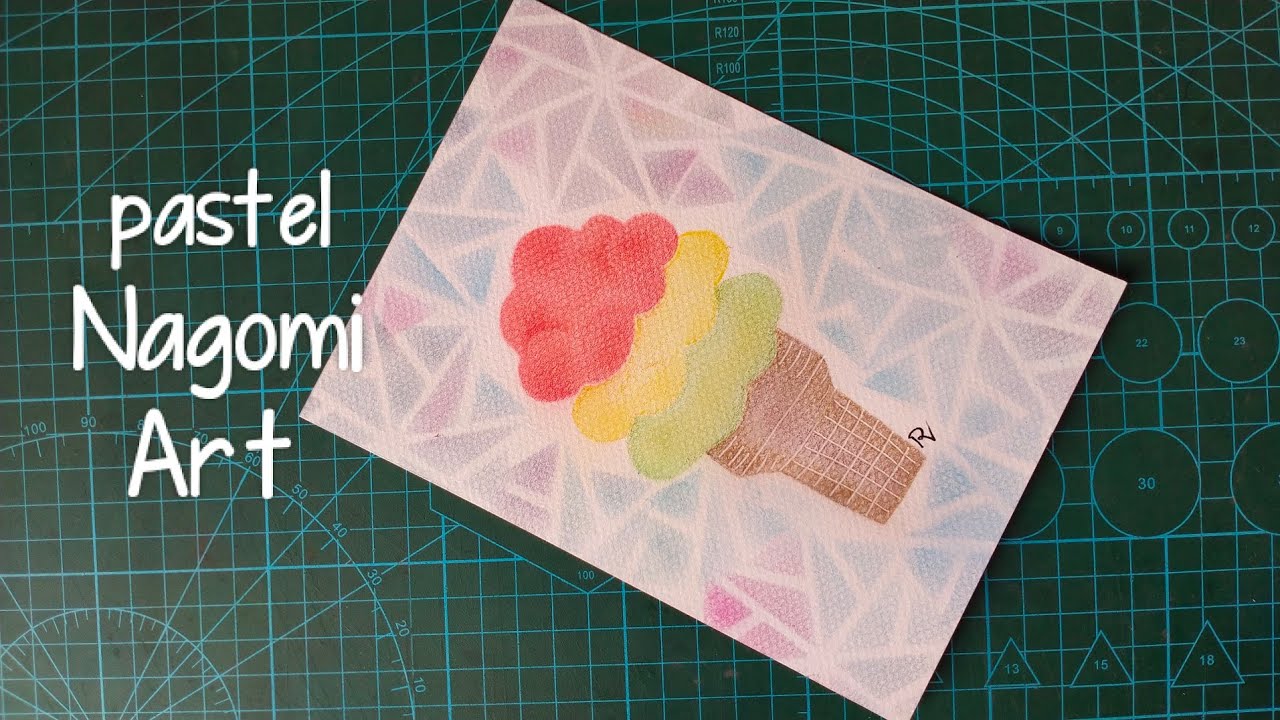 Nagomi art with soft pastels/what is Nagomi art/Harmony in Nagomi art ...