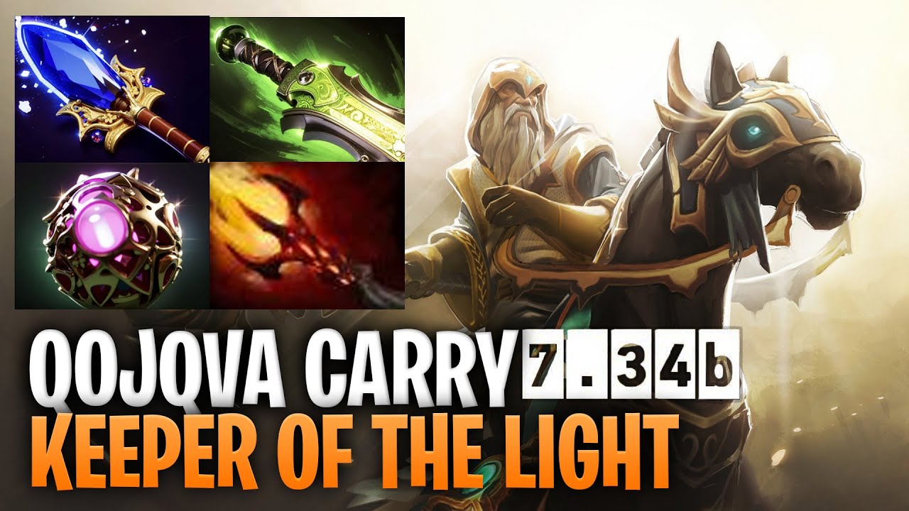 Qojqva Carry Keeper Of The Light - Dota 2 Pro immortal KOTL Gameplay 7 ...
