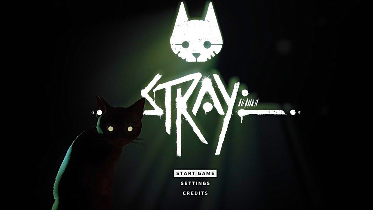 Stray (Gameplay) : Opening Theme & Menu Layout - YouTube
