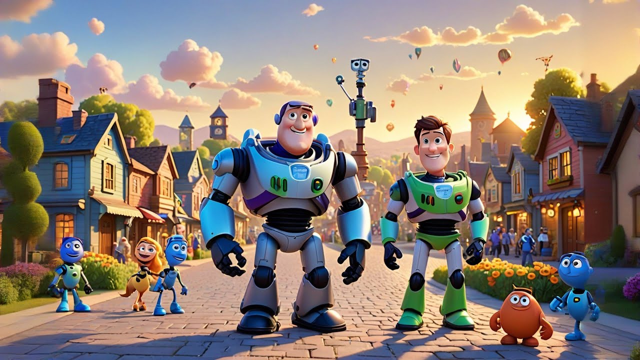 Three Little Robots Brush and Shine | Robot Song for Kids | Counting ...