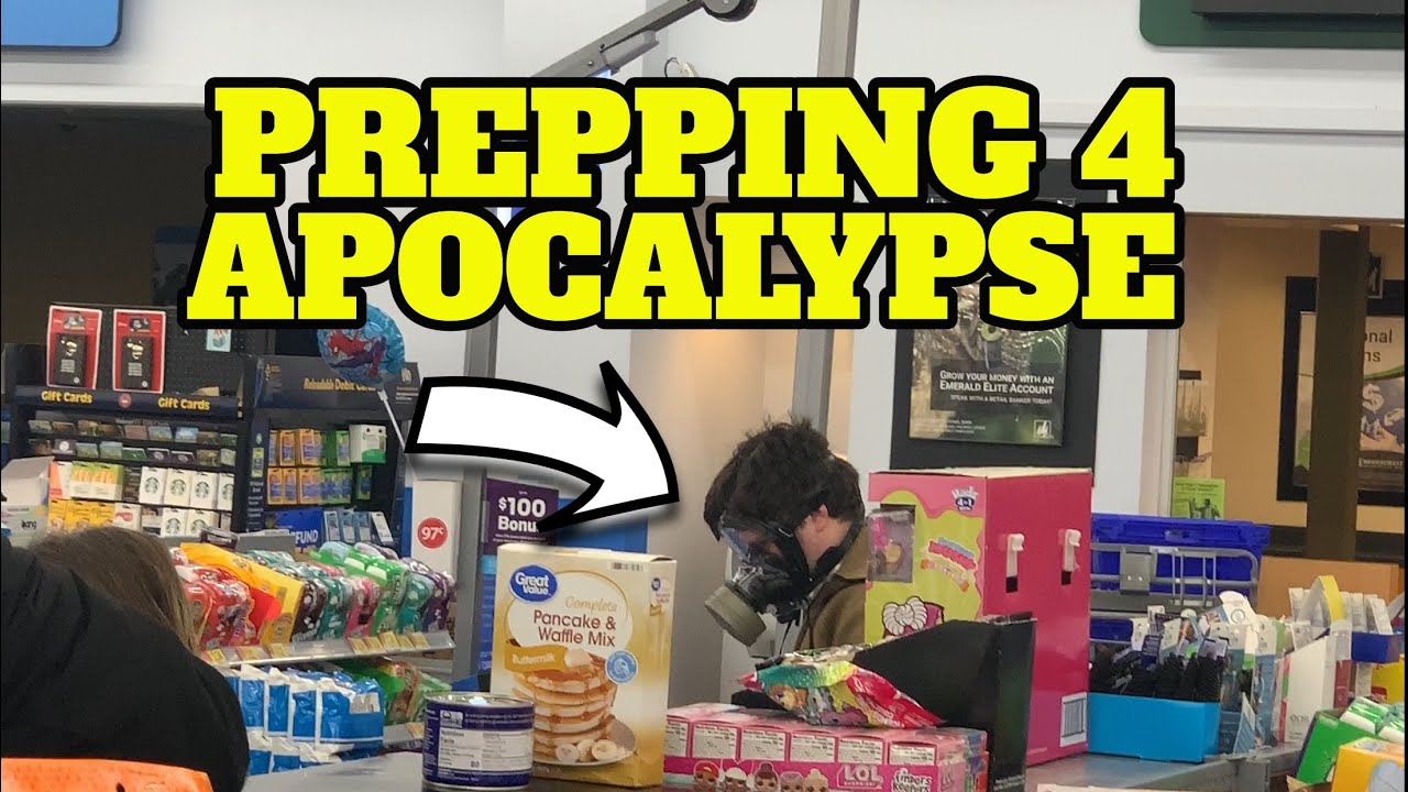 Prepping For The Apocalypse! Will We SURVIVE? - YouTube