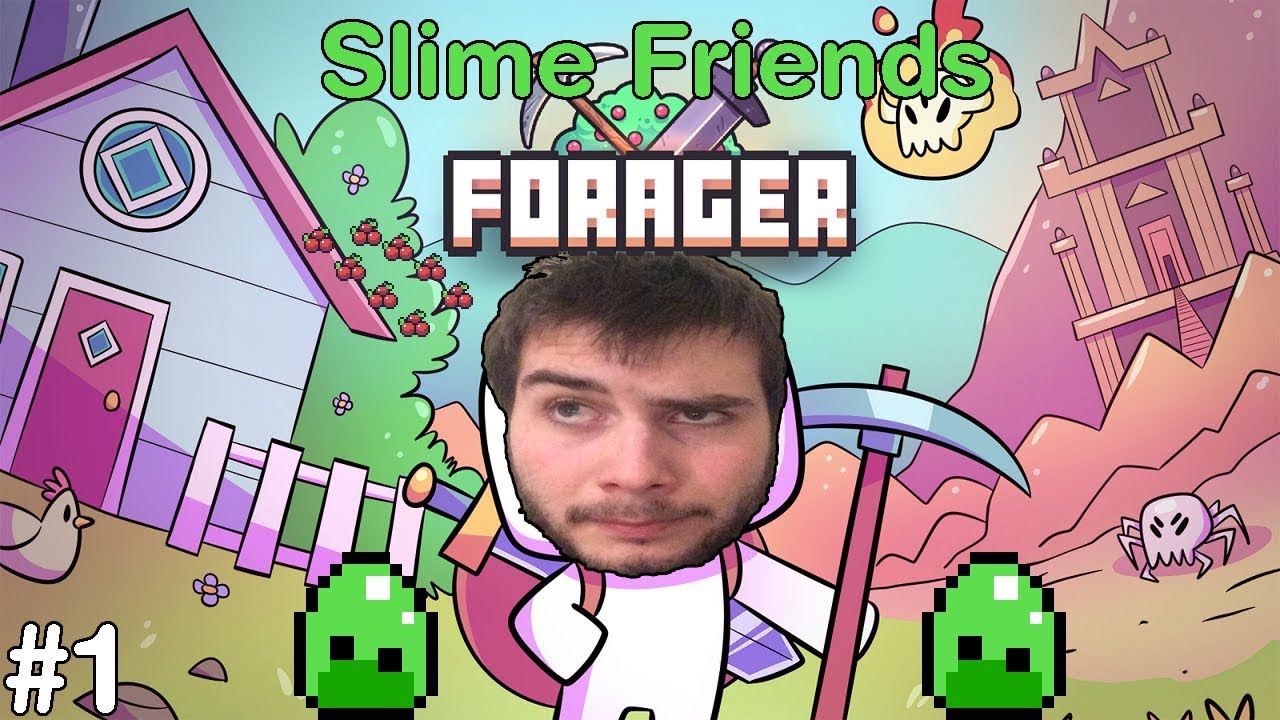 Slimes Are Friends In Forager #1 - YouTube