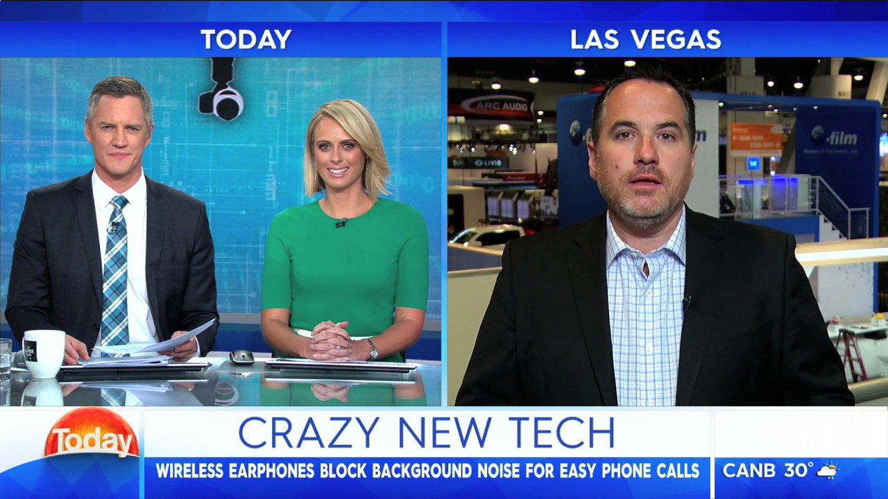 Live from CES #1: Trevor Long on The Today Show with the latest gadgets ...