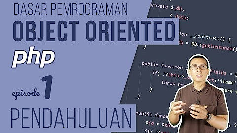 OOP DASAR pada PHP - YouTube