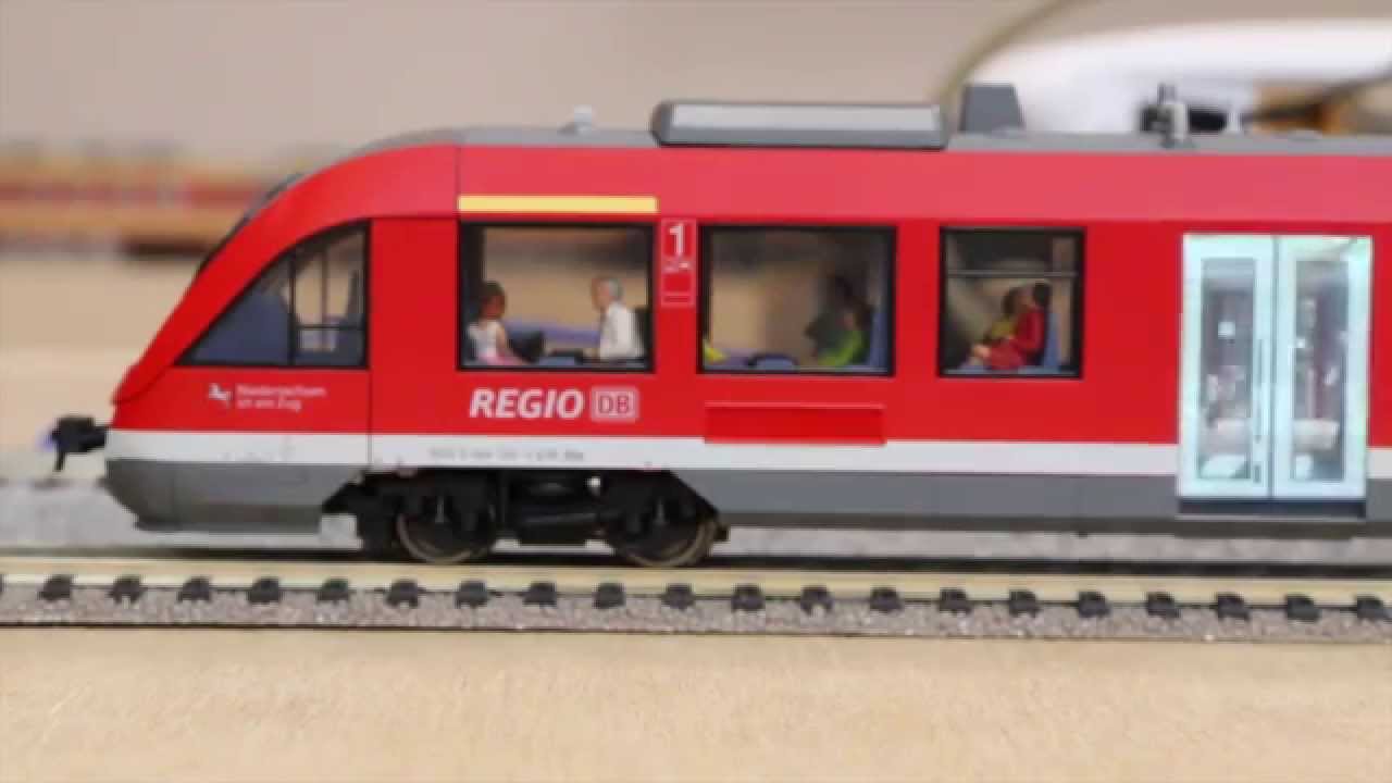 Trix HO No 22930 DBAG class 648.2(LINT 41) - YouTube