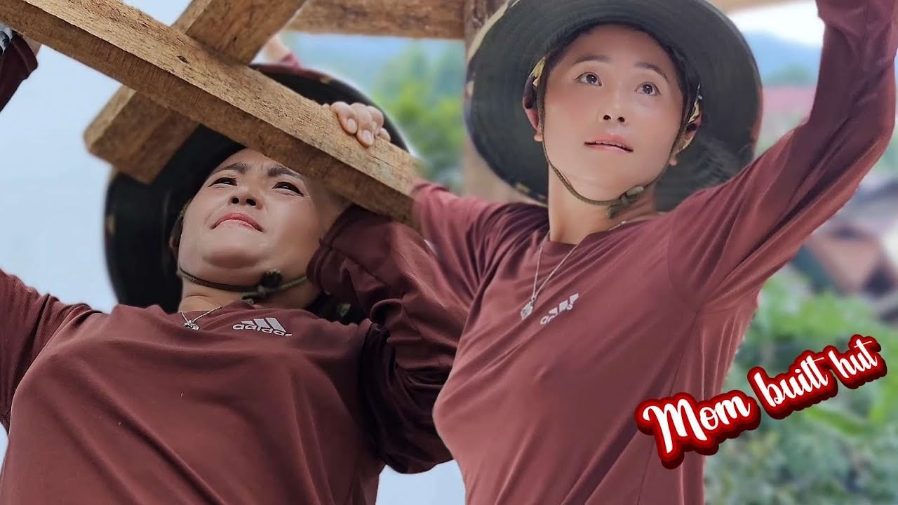 Mom builds huts to cover the upstairs EP2 - YouTube