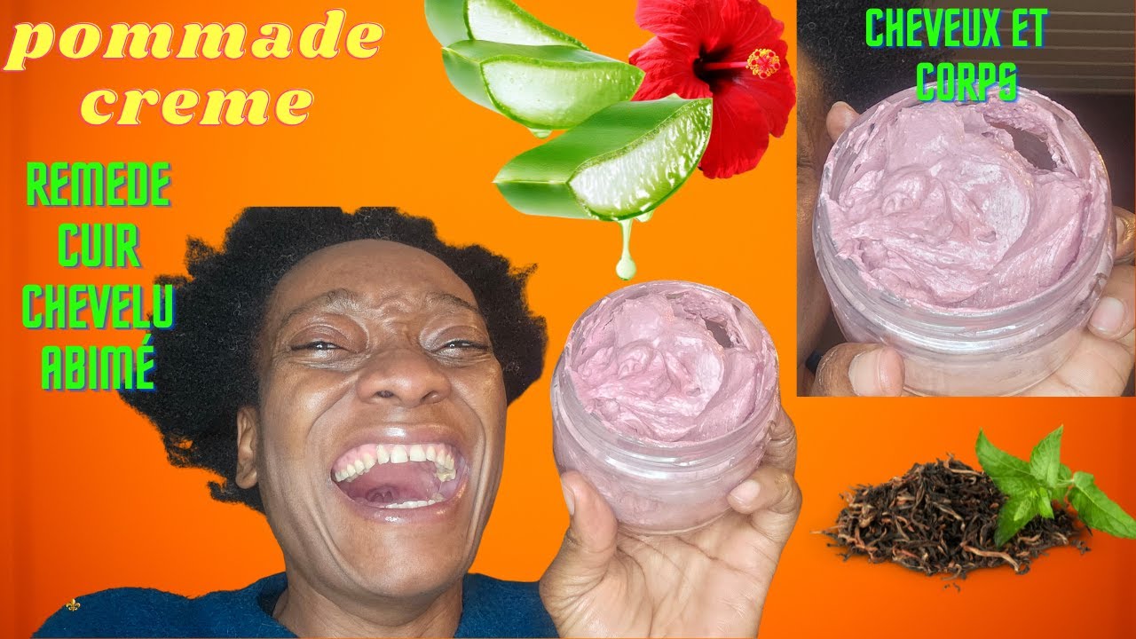 POMMADE CRÈME TRIPLE POUSSE CHEVEUX, COMBAT L'ALOPECIE /REMEDE CUIR ...