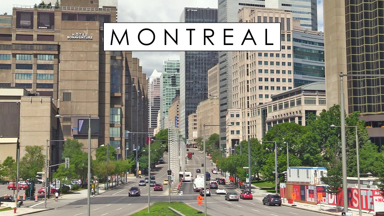 Incredible Downtown Montreal, Quebec, Canada Virtual Tour | August 2020 ...