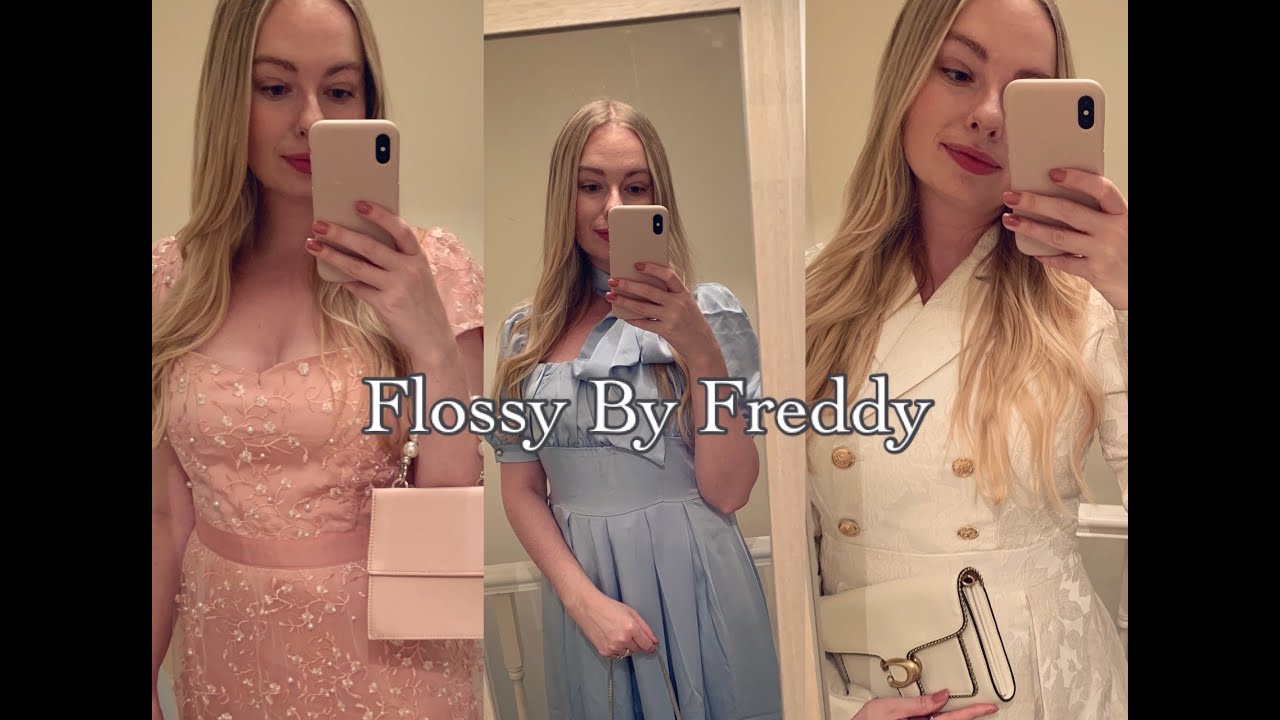 FLOSSY BY FREDDY - The Debutante Collection - Thoughts & Try On - YouTube
