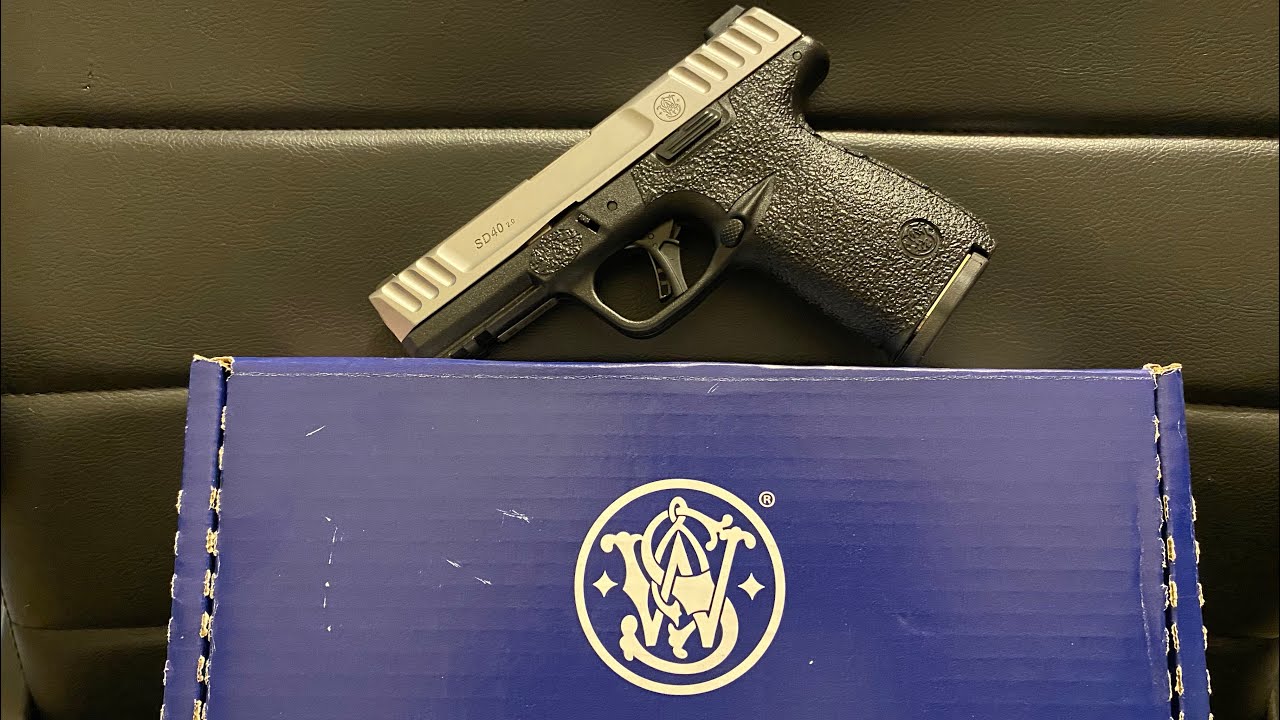 SMITH AND WESSON SD40 2.0 REVIEW!!! - YouTube