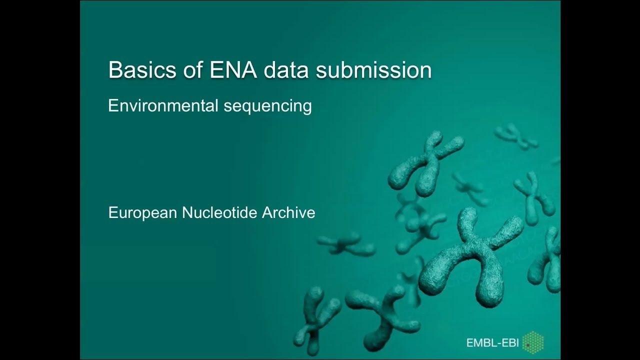 Submission of environmental sample information to the ENA - YouTube