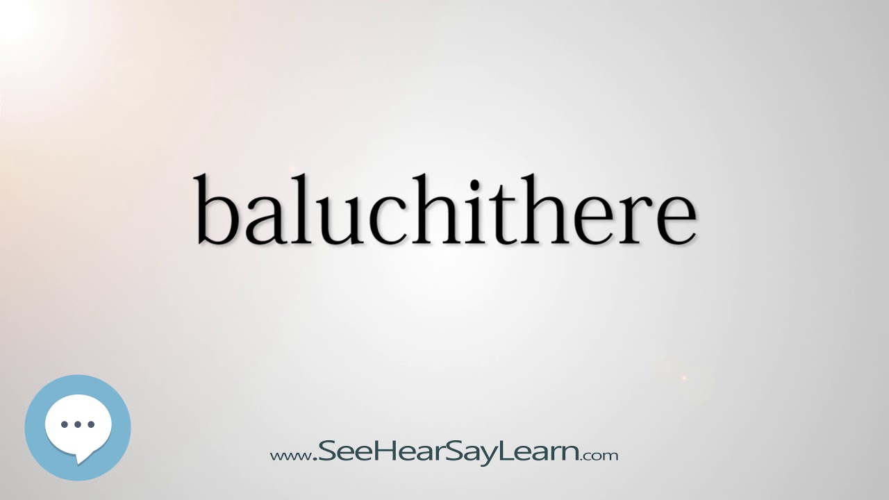 baluchithere - YouTube