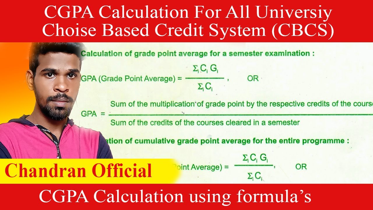How to Calculate GPA, CCPA University Mark Percentage / Core Paper ...