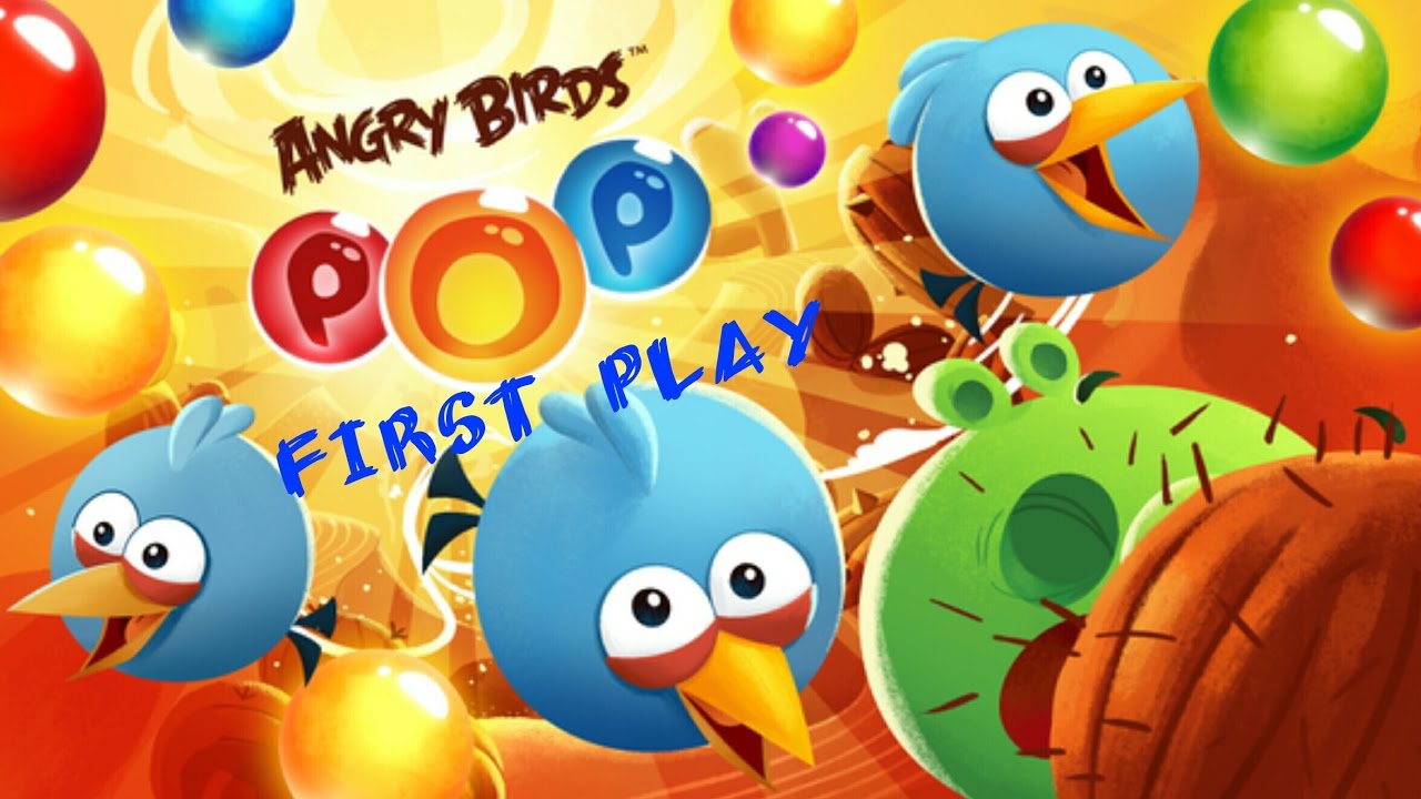 Angry Birds Pop - first play review! - YouTube