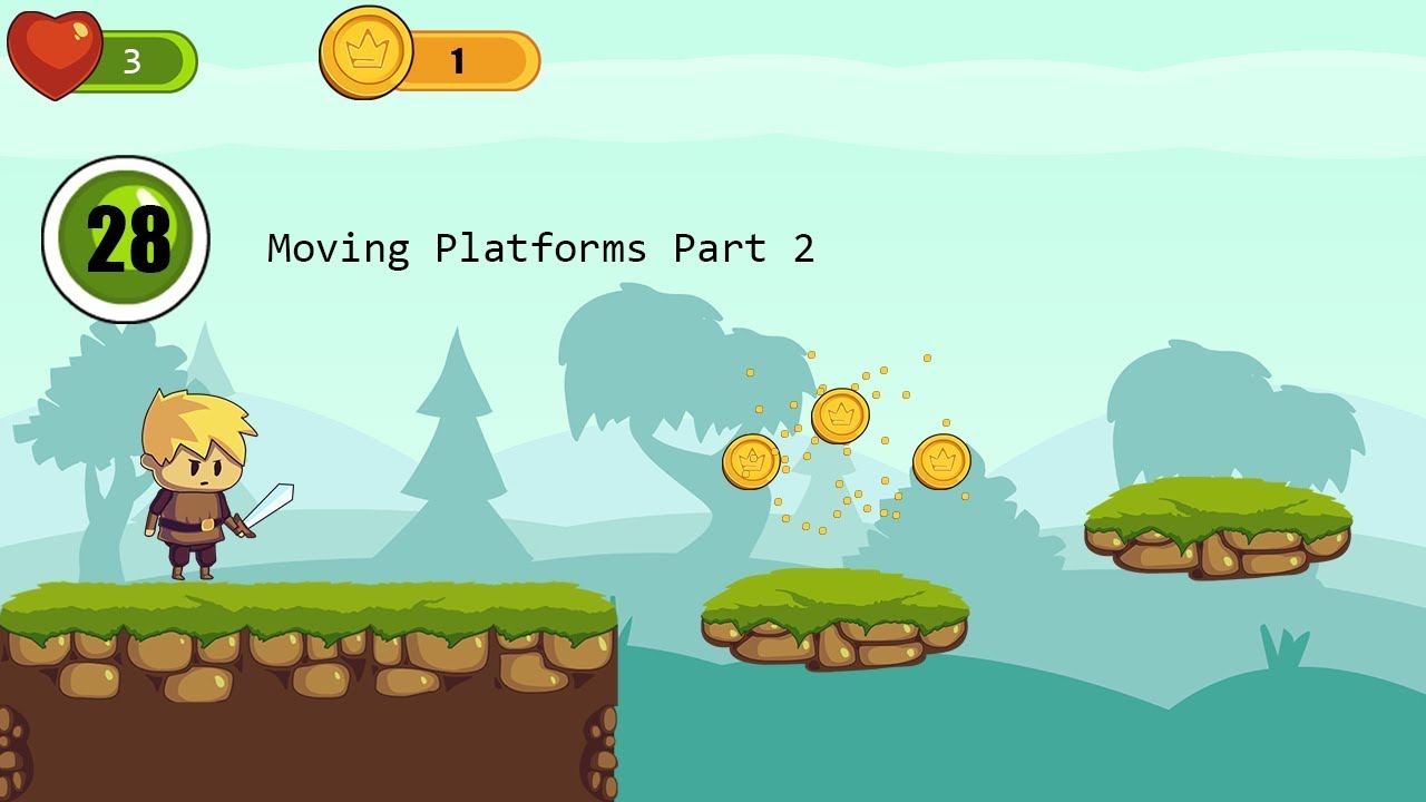 28 Moving Platforms Part 2 Unity دورة إحتراف Youtube