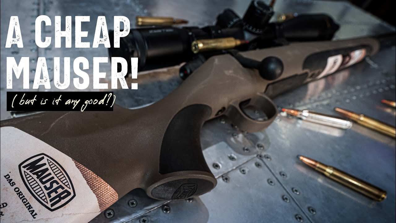 Mauser M18: From out-of-the-box to 500yds in 5 shots - YouTube