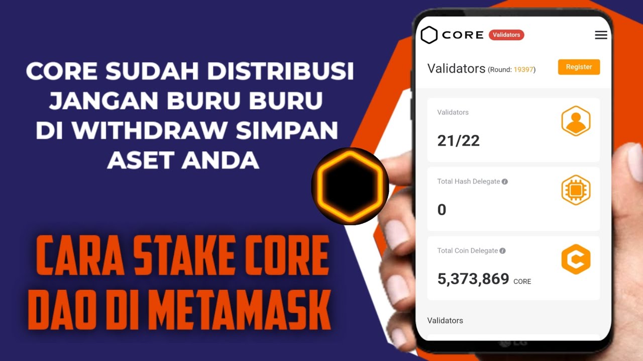 CORE SUDAH BISA DI CLAIM JANGAN LANGSUNG WD SEMUA CARA STAKE DI COREDAO ...