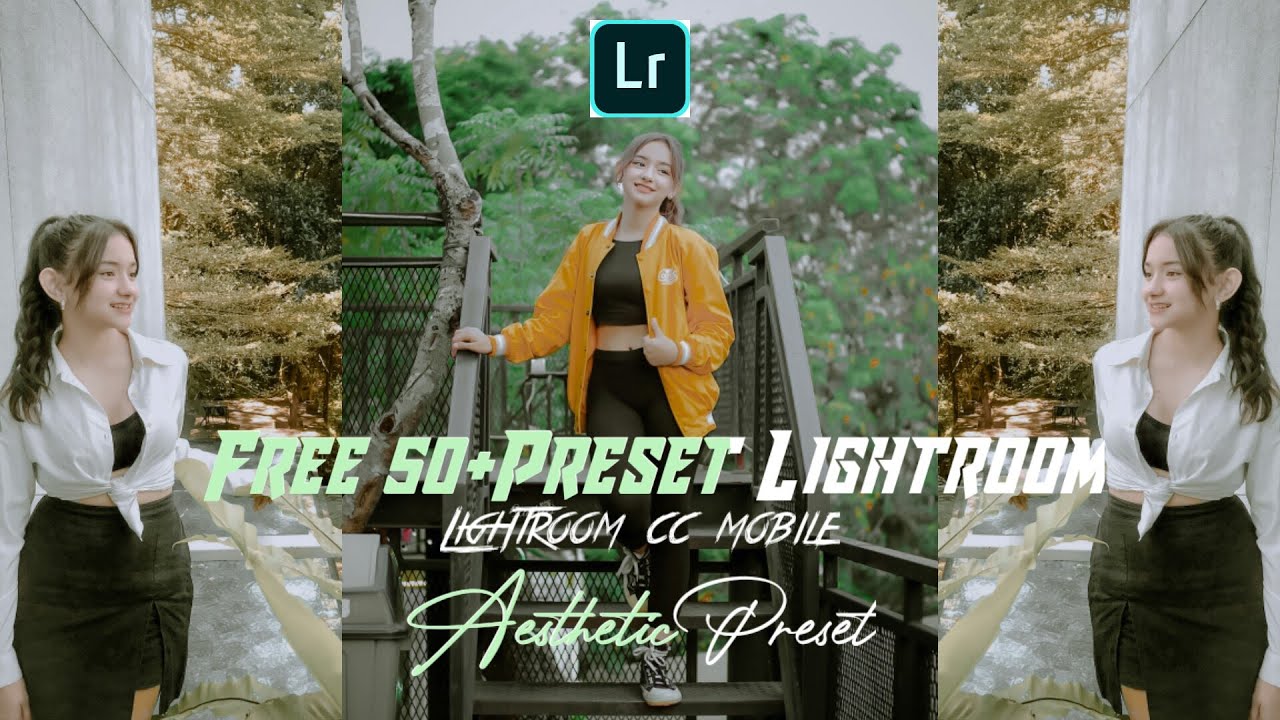 TUTORIAL EDIT FOTO LIGHTROOM | AESTHETIC PRESET | FREE 50+PRESET ...