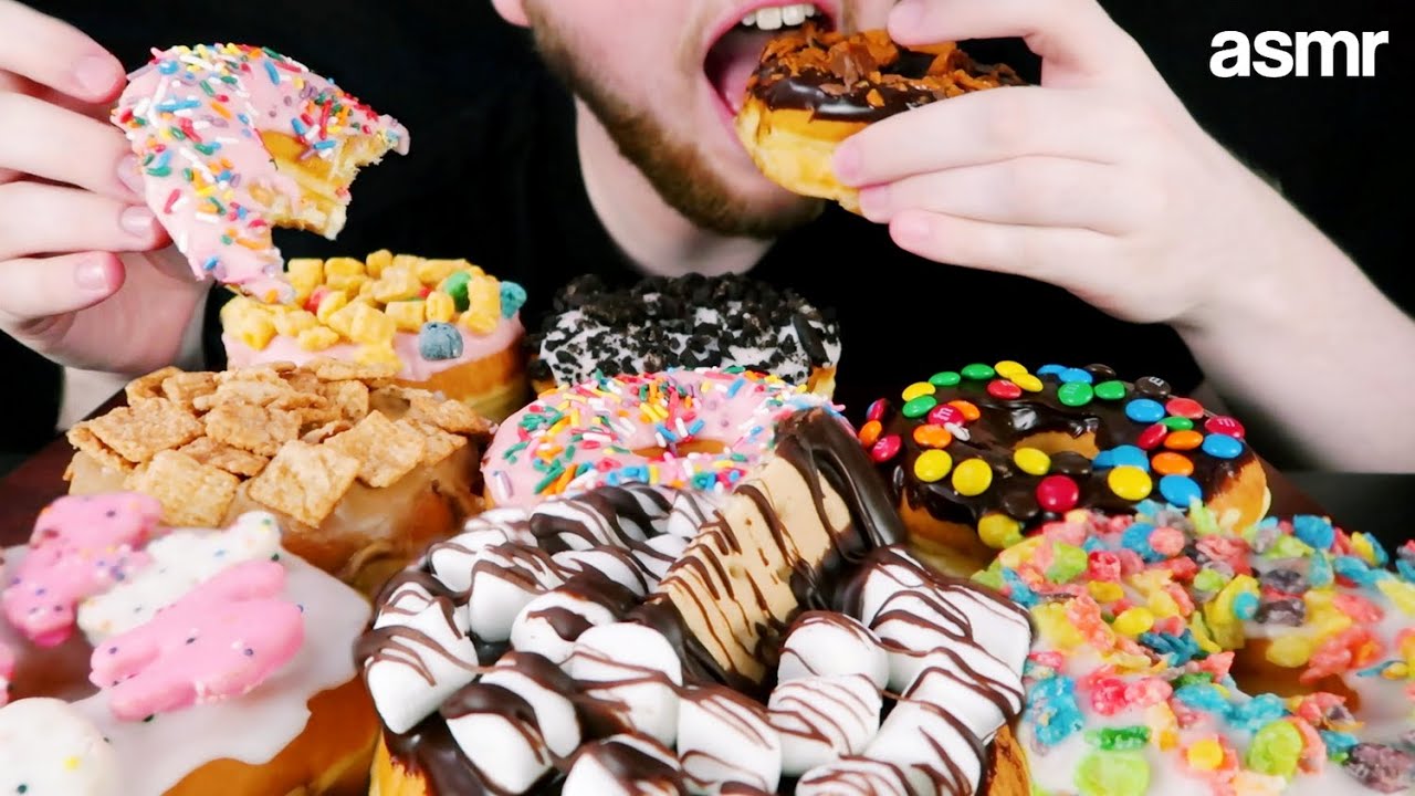 ASMR (No Whisper) - Specialty Donut Assortment (w/ Mr. Earbuds ...