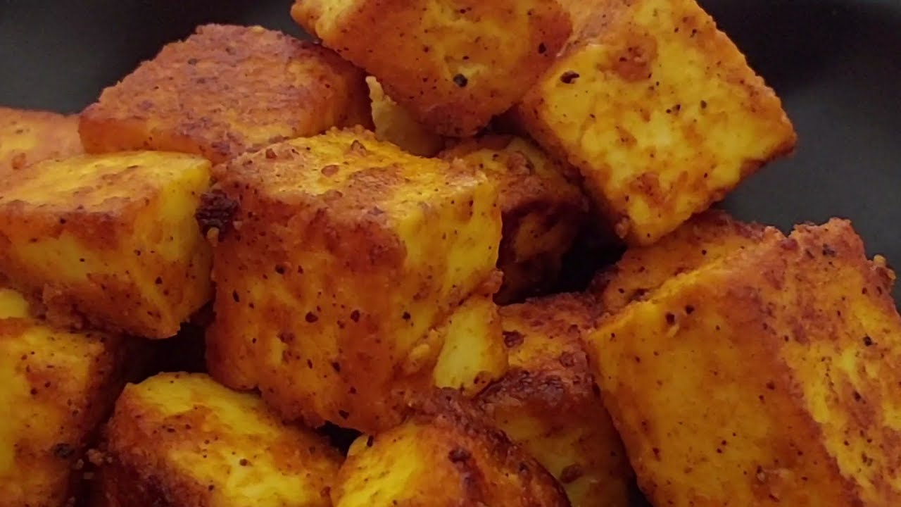 Panner fry 😋 | 5 Min Recipe | must try | kids favorite snacks - YouTube