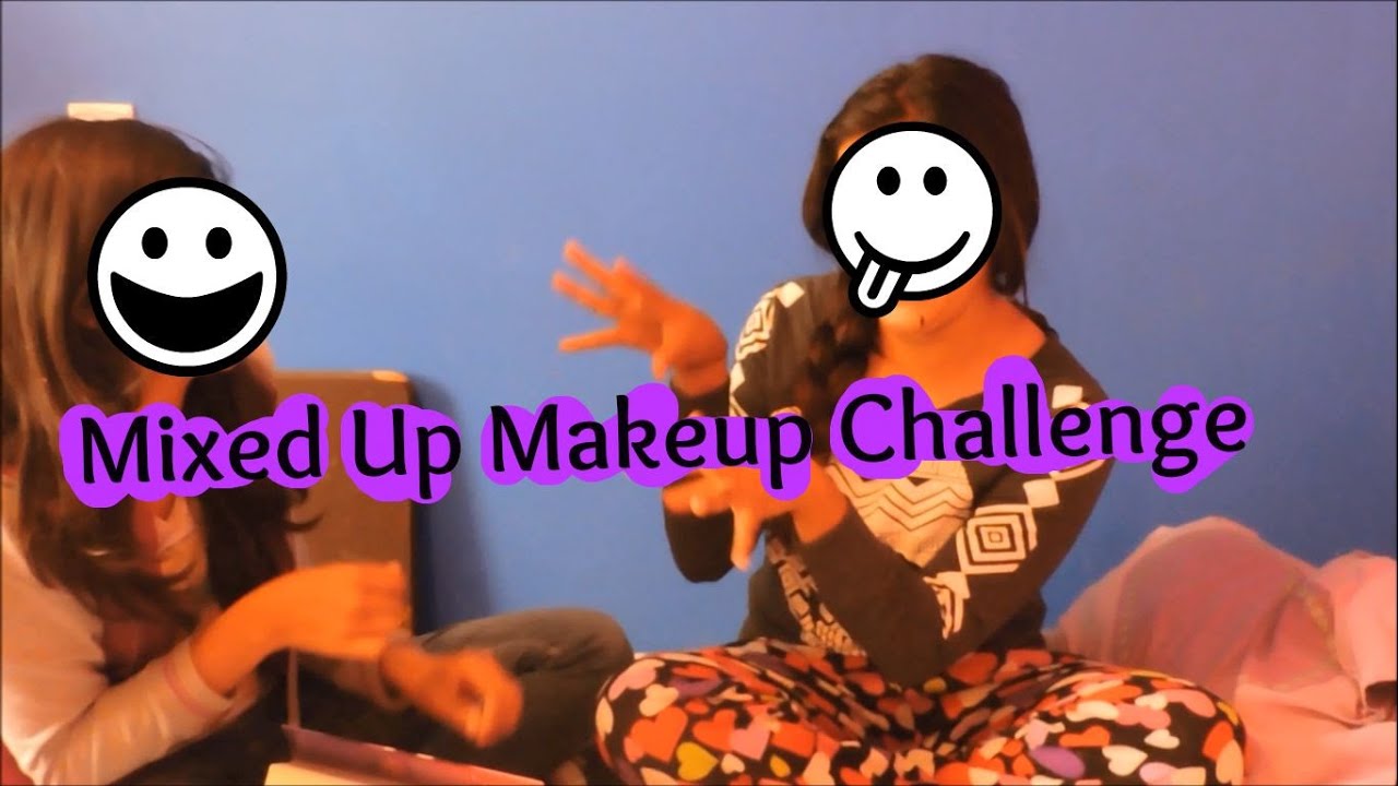 Mixed Up Makeup Challenge - YouTube