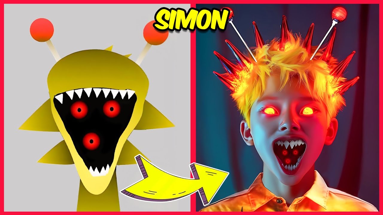 SPRUNKI PHASE 5 Characters as HUMANS 😎🤑 + 🔊Guess The PHASE 5 SPRUNKI ...