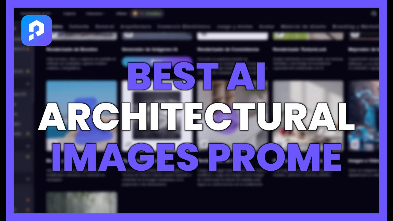 The best AI for architectural images is PROME AI - YouTube