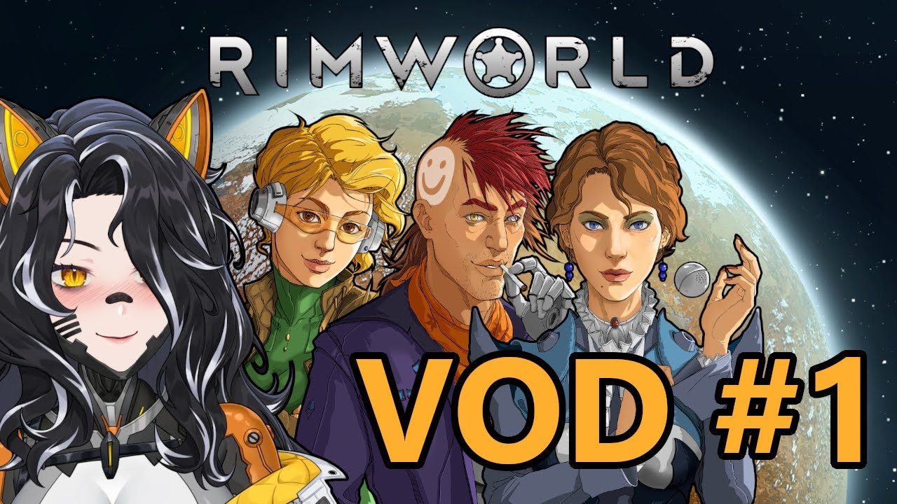 A Mad Scientist VTuber Plays RimWorld for the first time! | Stream #1 ...